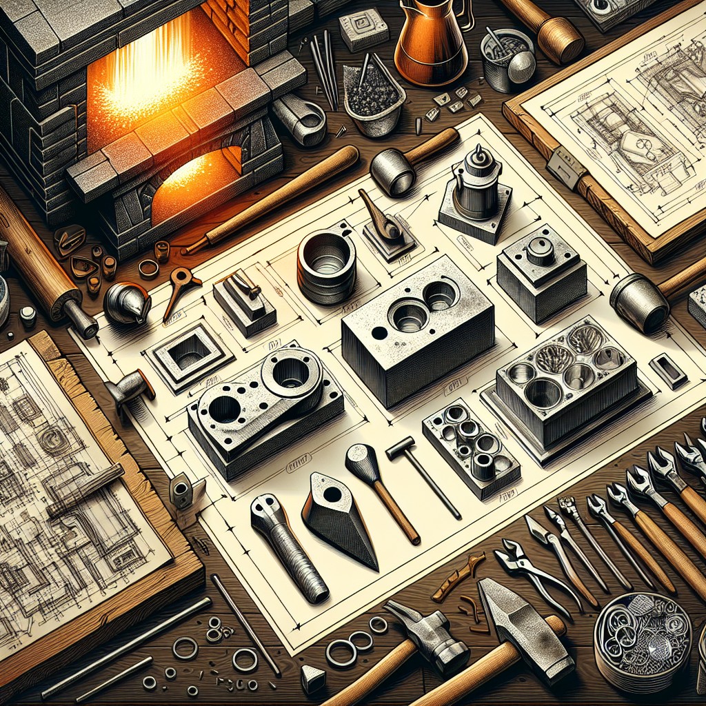 ☑️ DISEÑO DE MOLDES Y MODELOS PARA FUNDICIÓN O FORJA - 2025